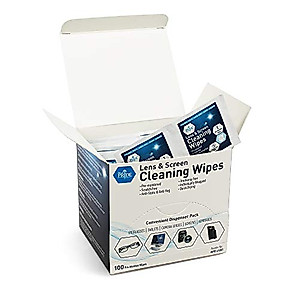 Medpride Premoistened Lens Wipes| Anti-Static, Anti-Fog, Quick-Dry & Scratch-Free| Cleaning Cloths for LED Touch Screen, iPhones, iPads, Computer Monitors, Eyeglasses, Camera Lenses, Laptop (100)