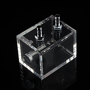 ZJchao 200ml Acrylic Water Tank Cooler Water Cooling Radiator Pc CPU Water Block