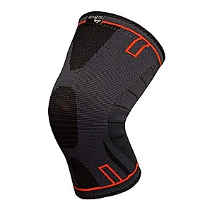 Arthritis Hope Knee Compression Sleeve - Knee Brace for Arthritis and Joint Pain Relief, Improve Circulation, give Support and Comfort, Plus Sizes for Overweight to Obese Thighs and Legs (Black, 7XL)