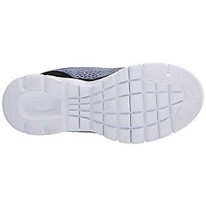 AVIA Women's Avi-Factor Running Shoe, Stonewash/Black/Silver/Black Reflective, 7.5