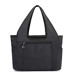 MINTEGRA Nylon Women Fashion Large Tote Shoulder Handbag Waterproof Work Bag Functional Clinical Bag