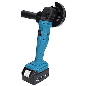 Cordless Angle Grinder, Powerful 10000 RPM Brushless Motor Cordless Grinder with Non Slip Handle, Angle Grinder Tool for 4.1in Grinding Wheel for Wood and Metal Cutting Polishing