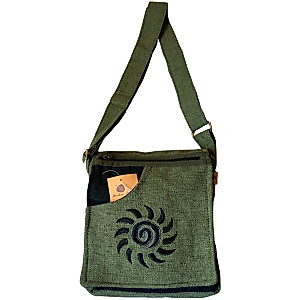 Unique Design Boho crossbody bag Hippie Bag Hiking Bag Festival Bag Travel Bag Passport Bag100% Cotton|100 VEGAN| FAIR TRADE | Handmade with Love.