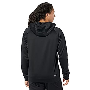 adidas Men's Game and Go Full Zip Hoodie, Black, Medium