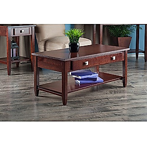 Winsome Richmond Occasional Table, Antique Walnut