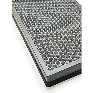 Nispira H05 3-In-1 True HEPA Filter Replacement Compatible with HIMOX Air Purifier H05, 2 Pack