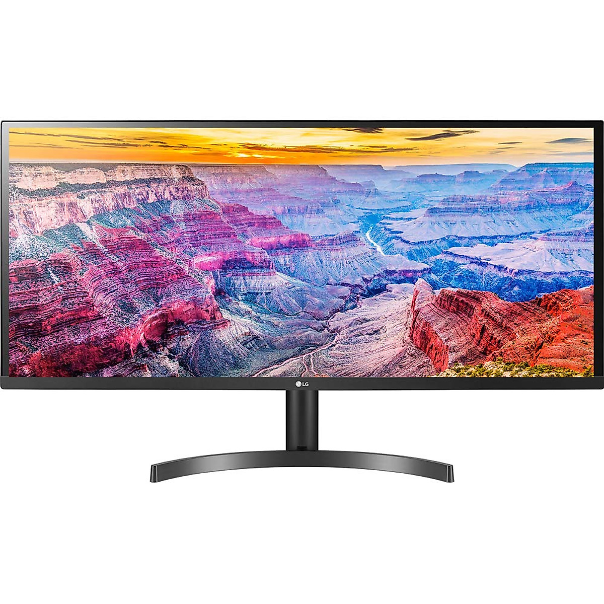 LG 34WL600-B 34 inch UltraWide IPS FreeSync LED Monitor 2560 x 1080 21:9 Bundle with Deco Gear HDMI Cable 2 Pack + Gamer Surface Mousepad + Screen Cloth