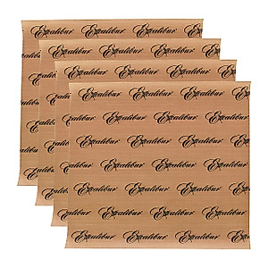 Excalibur ParaFlexx Reusable Non-Stick Drying Sheets for Food Dehydrators, Set of 4, Brown