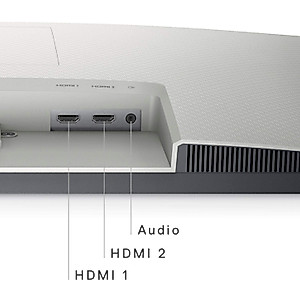 Dell S2721H 27 27" IPS LED FHD Monitor - 1920 x 1080 Resolution, AMD FreeSync, HDMI, Built in Speakers, VESA Certified, Silver (Renewed)