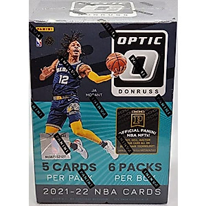 Panini 2021/22 Donruss Optic Basketball NBA Blaster Box - 30 Trading Cards