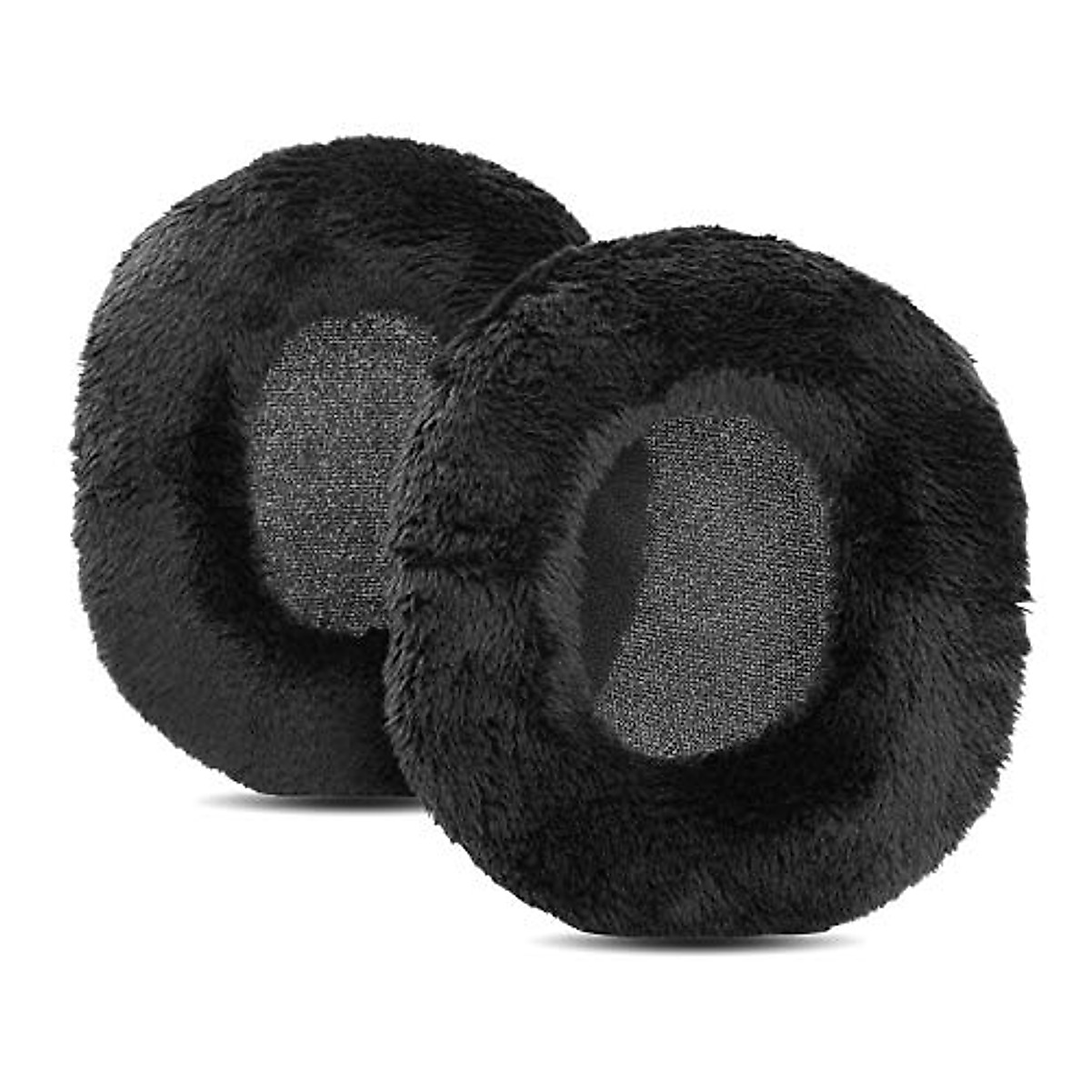 Ear Pads Replacement Cushions Pillow Compatible with Artiste ADH300 2.4GHz TV Wireless Headphones Earpads Foam (Black 1)