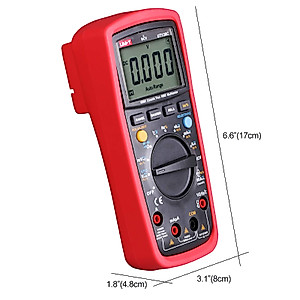 UNI-T Digital Multimeter Tester UT139C, Voltage Meter Tester Capacitance Meter Frequency TRMS 6000 Counts Auto/Manual Ranging