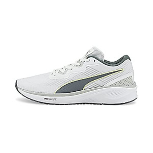 Puma Men's Aviator Profoam Sky Running Shoe, White-Dark Slate, 10