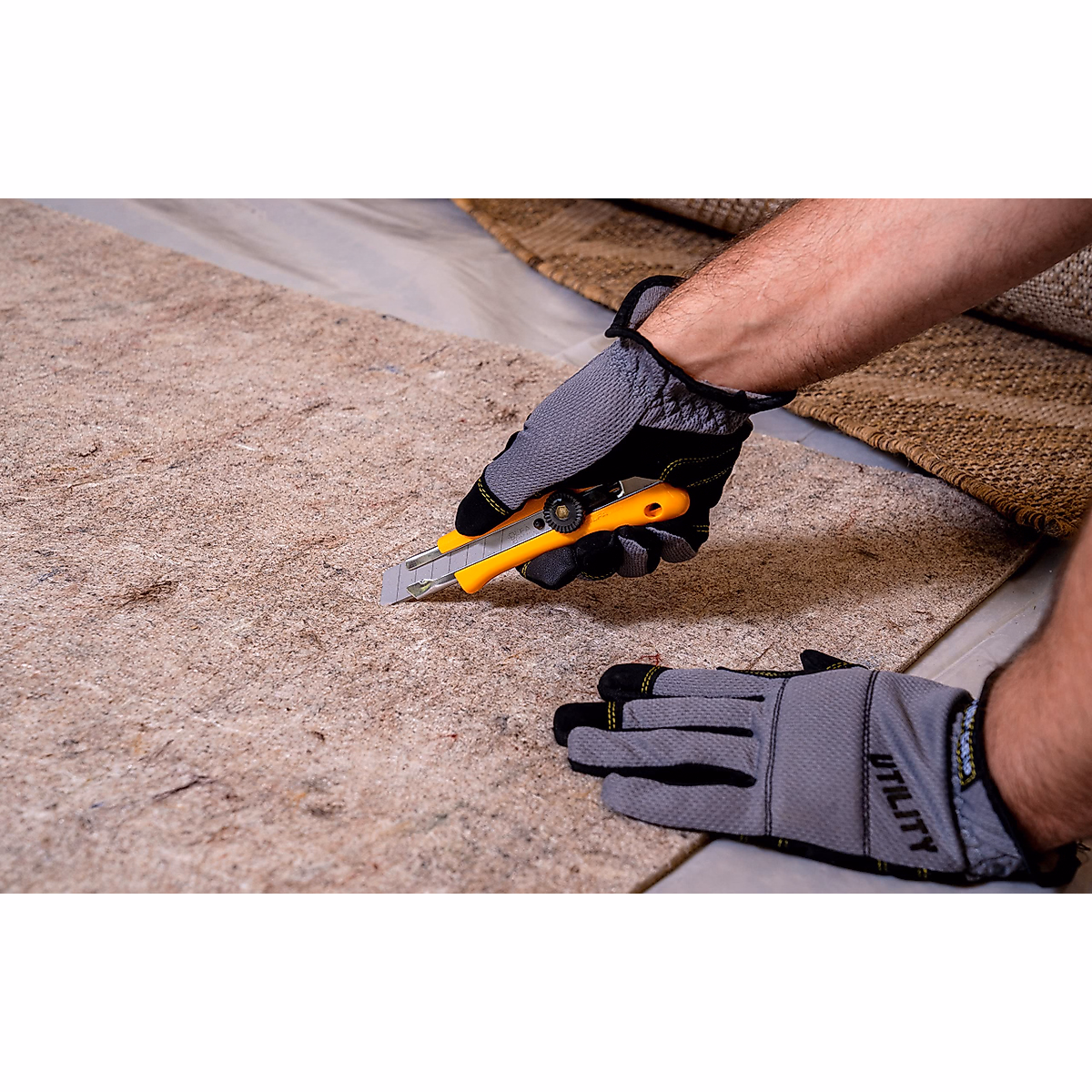 OLFA 18mm Heavy-Duty Utility Knife (BN-L) - Multi-Purpose Custom Cutting Depth Precision Knife w/Ergonomic Grip Handle & Snap-Off Blade, Replacement Blades: Any OLFA 18mm Blade