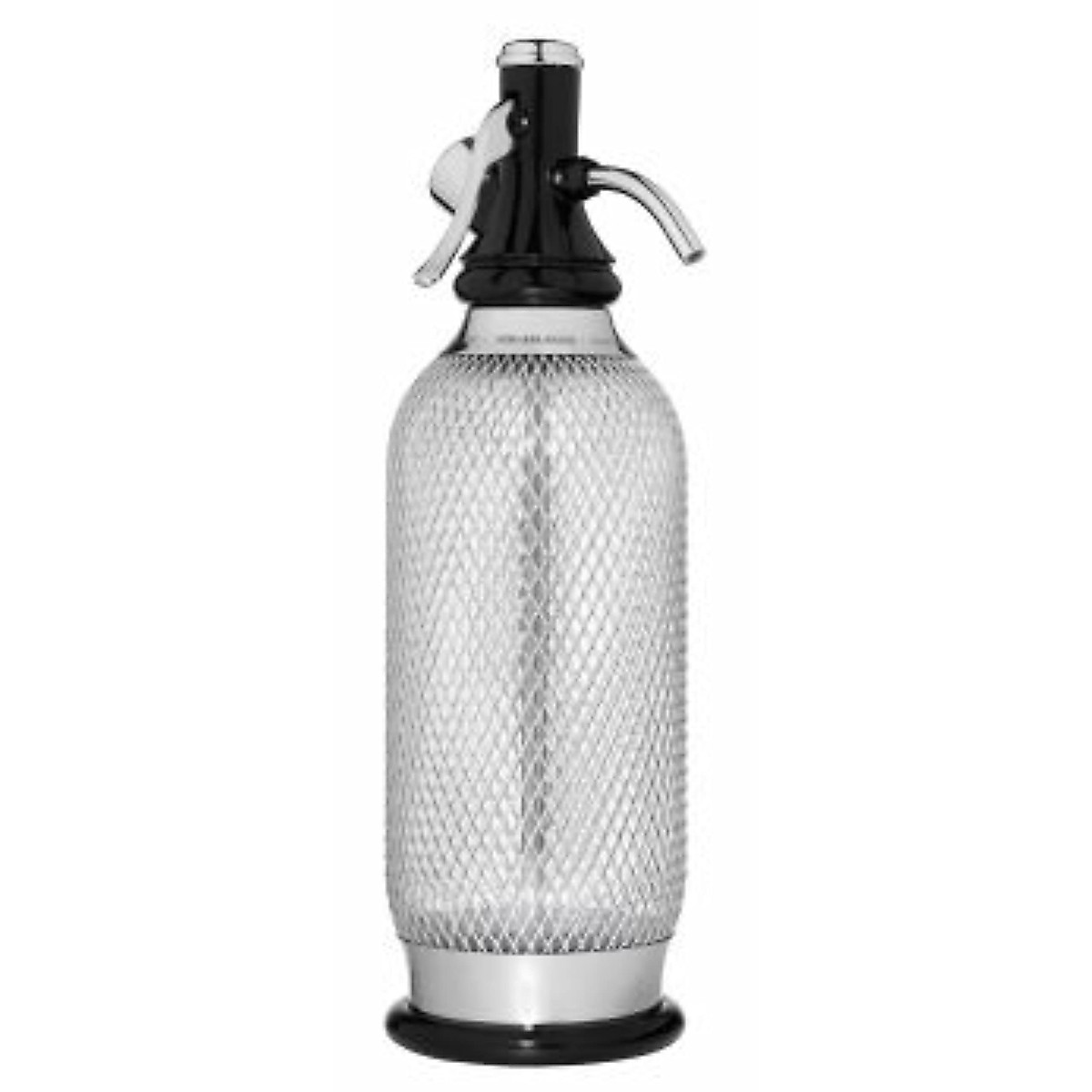 iSi North America Soda Siphon Classic Mesh Sodamaker and CO2 Soda Chargers | Make Carbonated Beverages