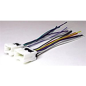 SCOSCHE NN03B Nissan Color Coded Wire Harness Compatible with SELECT 1995 to 2013 Vehicles,white
