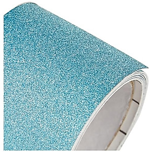 Cricut Glitter Vinyl, Teal, 12" x 48"