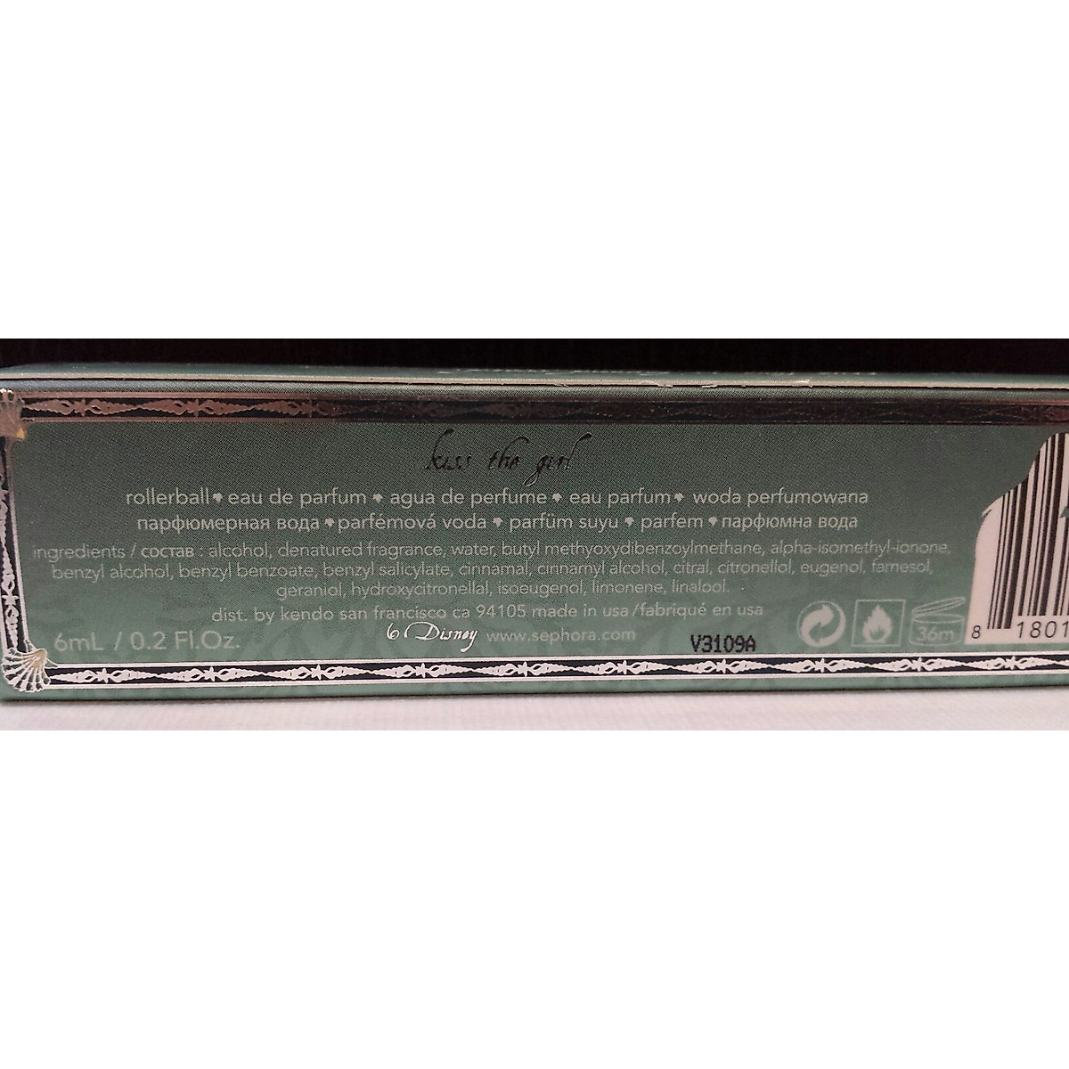 Disney Ariel Collection Kiss the Girl Eau de Parfum Rollerball Limited-Edition