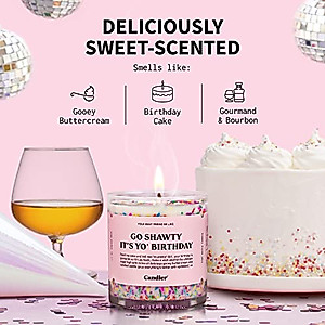 Ryan Porter “Birthday Cake” Candle - 100% Natural & Vegan - Made of Hand-Poured Soy Wax & Cotton Wick - Smells Gooey Buttercream, Bourbon & More - Paraben, Phthalate, Lead-Free Decor Candle