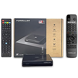 FORMULER Z Alpha Android Dual Band 5G 1GB RAM 8GB ROM 4K Smart Learning Remote with IR MYTVONLINE2 + Free Extra Remote