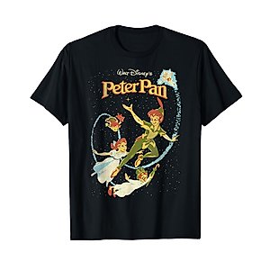 Disney Peter Pan Darling Flight Vintage Graphic T-Shirt T-Shirt