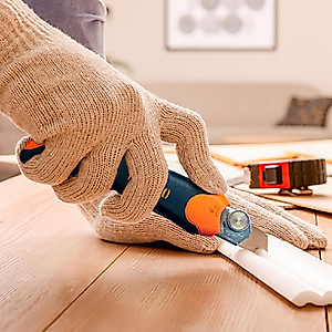 Generic Utility Knife with Blade Refill - Easy Switch for New Blades Auto Replacement, Safety Lock & Internal Storage with 5 Blades Refill, FM705020