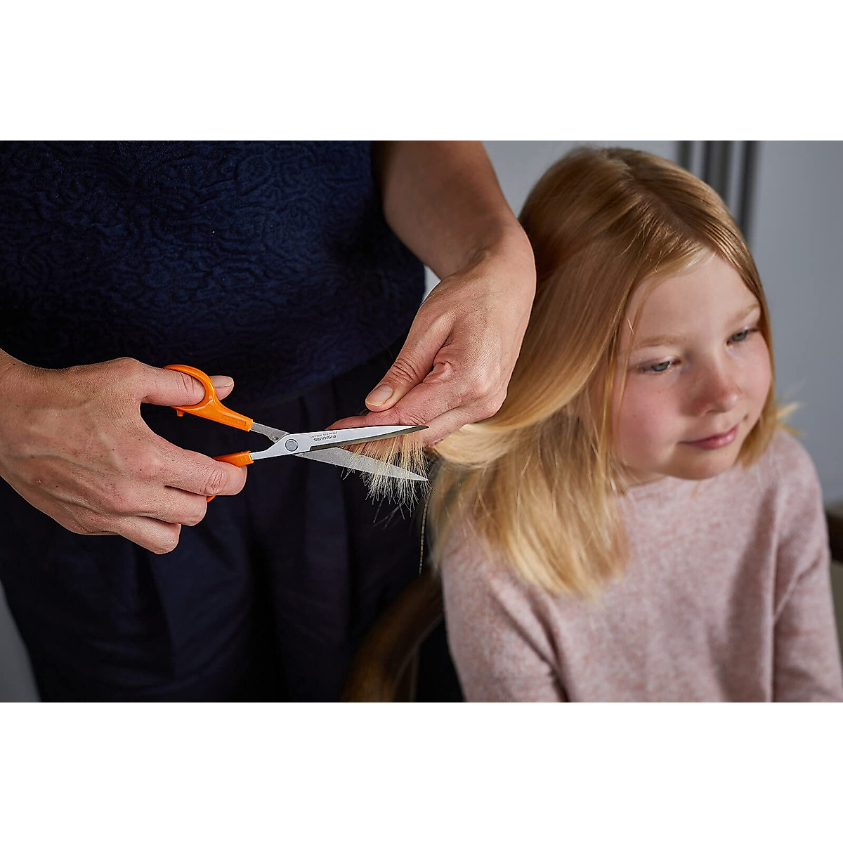 Fiskars 1003025 Scissors, 21cm, Orange