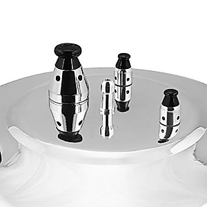 Barton 8Qt Pressure Canner w/Release Valve Aluminum Canning Cooker Pot Stove Top Instant Fast Cooking