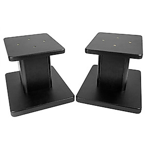 Rockville Pair Computer/Bookshelf Desktop Speaker/Studio Monitor Stands (RHT8G)
