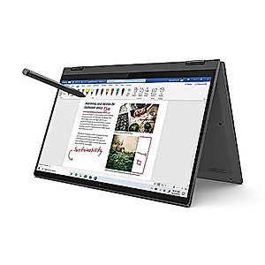 Latest Lenovo IdeaPad Flex 5 15IIL05 2 in 1 Laptop 15.6" FHD (1920 x 1080) IPS Touchscreen Intel 4-Core i7-1065G7 (1.3/3.9 GHz) 16GB DDR4 RAM 1TB PCIe SSD Fingerprint Win 10 Home - Graphite Grey