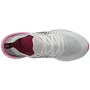 Nike Epic React Flyknit 2 Women's Running Shoe White/Black-Hyper Pink-Blue Tint 6.0