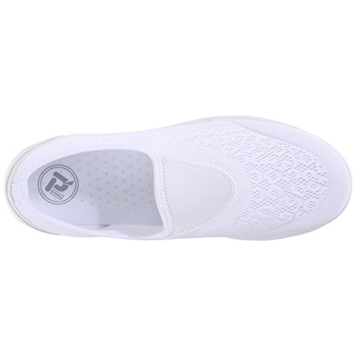 Propét Womens TravelActiv Slip On Walking Walking Sneakers Shoes Casual - White - Size 12 2E