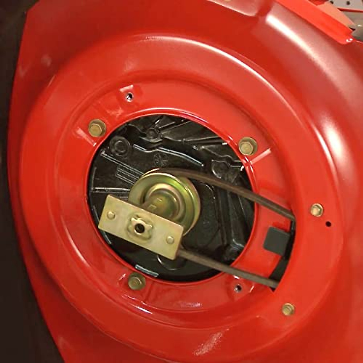 Lawn Mower Blade Adapter with Pulley,25mm(1inch) Drive Pulley Adapter Replacement for 687-02528,Compatible with MTD Yard-Man Troy-Bilt TB230 240 260 280 etc