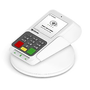 Clover Compact Countertop Terminal with Swivel Stand-Requires Processing Through SwyftPAY Prior to Shipping. Countertop Terminal That Will Ensure Processing for Your Retail Business.