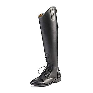 Equistar Women's All-Weather Synthetic Field Equastrian Riding Boot, Black, 9 X-Wide