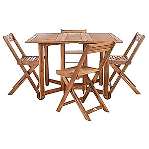 Safavieh Outdoor Living Collection Arvin 5-Piece Dining Set