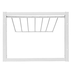 KSTE Iron Birdcage House Door High Strength for Pigeon Parrot Easy Installation(30x26cm)