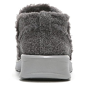 BZees Womens Glide Slip-On Ankle Boot Grey 5.5 M