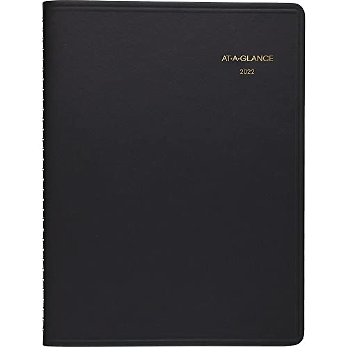 2022 Weekly Appointment Book & Planner by AT-A-GLANCE, 8-1/4" x 11", Large, Black (7095005)