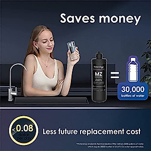 Waterdrop 10UB Under Sink Water Filter System with Remineralization Replacement Filter, NSF/ANSI 42 Certified, 8000 Gallons, USA Tech