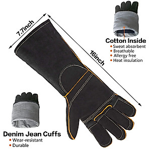 TIROTECHS Build Trust & Protect Your Hands - Bite-Proof Animal Handling Gloves for Safe & Loving Pet Care with Dogs and Cats