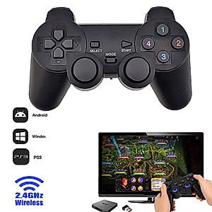 C-Zone 2.4GHz USB Twins Wireless game Controller Gamepad Joystick With WIN98/2000/X/2003VISTA/WIN7 SYSTEM TV Box