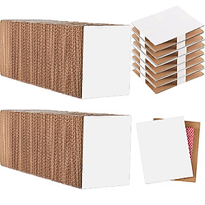 200 Pieces Trading Card Shipping Protectors 4 x 6 Inches Cardboard Mailing Protector Trading Card Packaging for Sports and Trading Cards