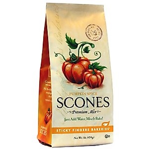 Sticky Fingers Mix Scone Pumpkin Spice 14 Oz