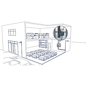 TRENDnet 10-Port Industrial Gigabit PoE+ Switch, WideTemperature Range -20° – 65°C (-4° – 149°F), DIN Rail Switch, 50-55V DC, 8 x Gigabit PoE+ Ports, 2 x Gigabit SFP Slots, TI-PGM102, Black