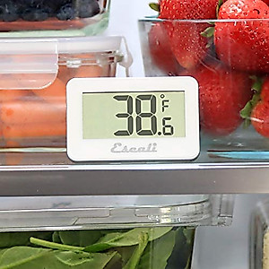 San Jamar THDGRF Digital Refrigerator/Freezer Thermometer