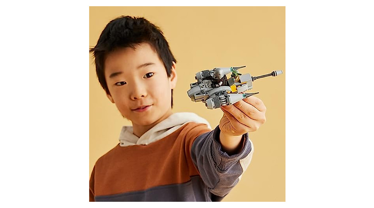 LEGO Star Wars The Mandalorian’s N-1 Starfighter Microfighter, Building ...