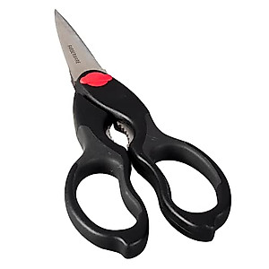 Farberware 5099683 Professional Heavy Duty Kitchen Shears Set with Blade Cover and Non-Slip Handles, Black