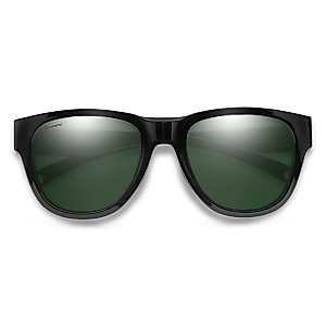 Smith Rockaway Sport & Performance Sunglasses - Black | Chromapop Polarized Gray Green