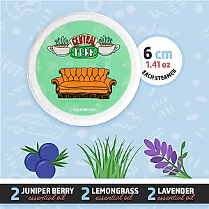 Paladone Friends TV Show Shower Steamer Set of 6, Officially Licensed Friends TV Show Bath Bombs